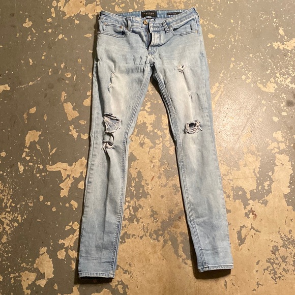 PacSun | Jeans | Pacsun Active Stretch Skinniest Ripped Jeans 3x32 ...